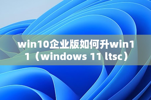 win10企业版如何升win11（windows 11 ltsc） - 4425教程网