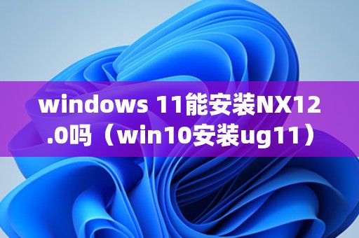 windows 11能安装NX12.0吗（win10安装ug11） - 4425教程网