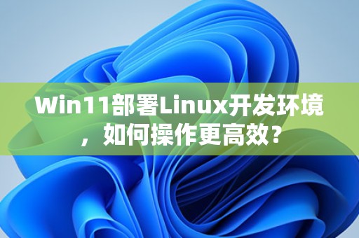 Win11部署Linux开发环境，如何操作更高效？ - 4425教程网