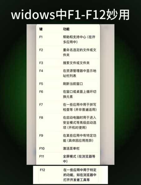 Win11 F12快捷键怎么设置？如何自定义F12功能？ - 4425教程网